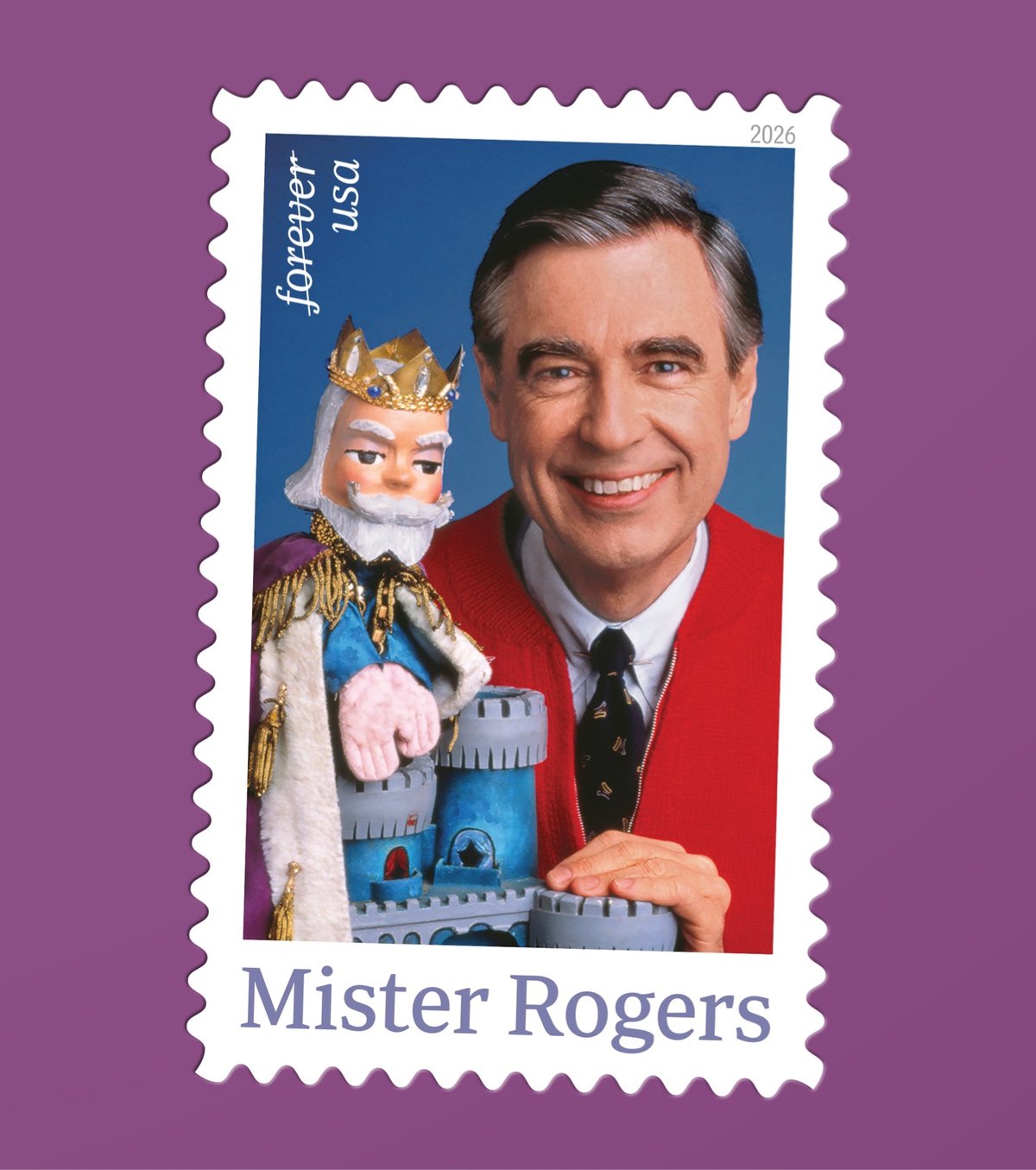 USPS Reissues Popular Mister Rogers Stamps