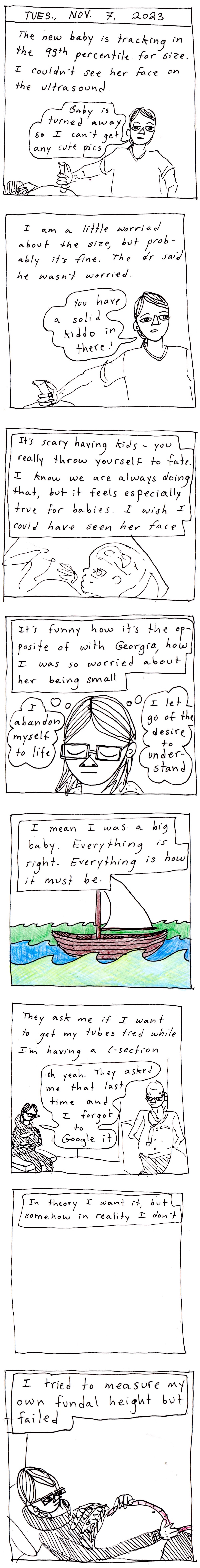 Diary Comics, Nov. 7