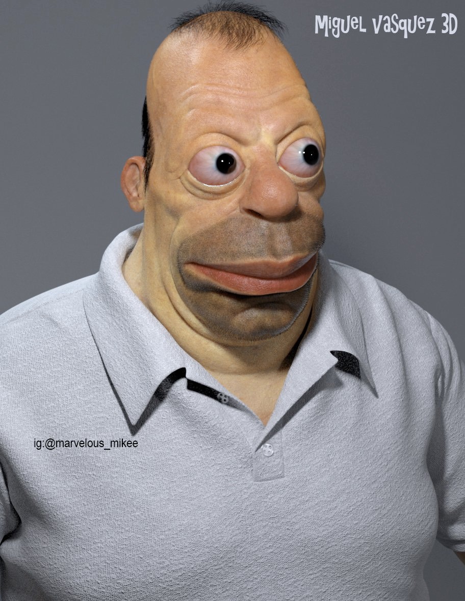 What Homer Simpson Would Look Like In Real Life What Homer Simpson Would Look Like In Real Life