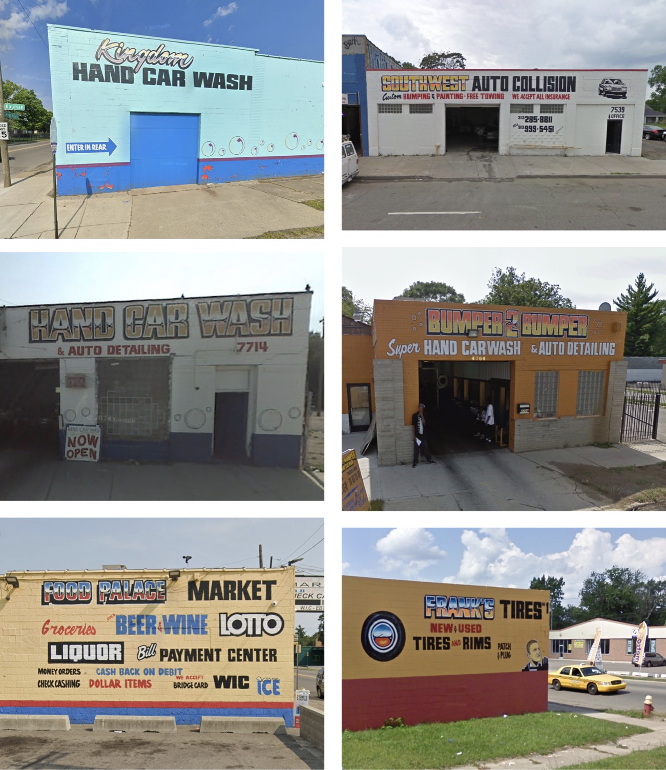 The Hand-Painted Storefront Signs of Detroit by Ron Miller