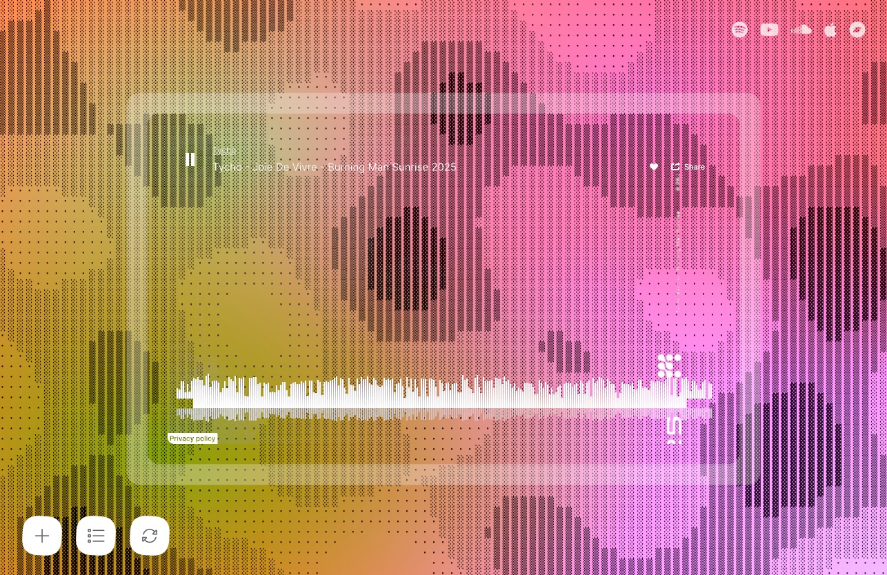 The Underscore Music Player